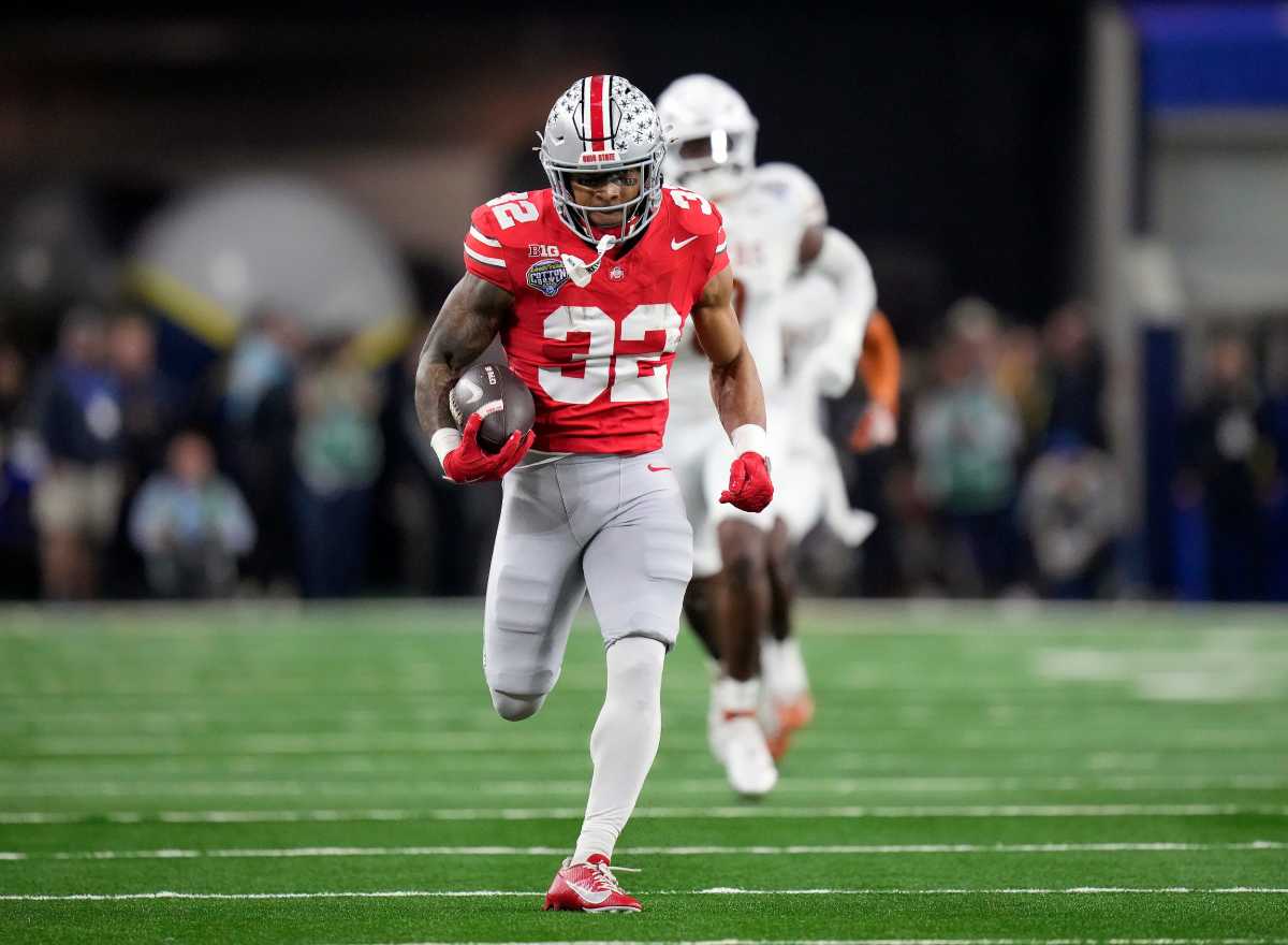Selecting Ohio State RB TreVeyon Henderson in the NFL Draft would take ...