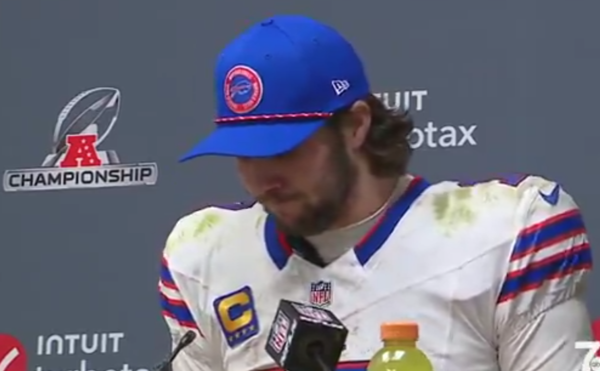 Josh Allen puts painful reality for Buffalo Bills in the simplest of ...