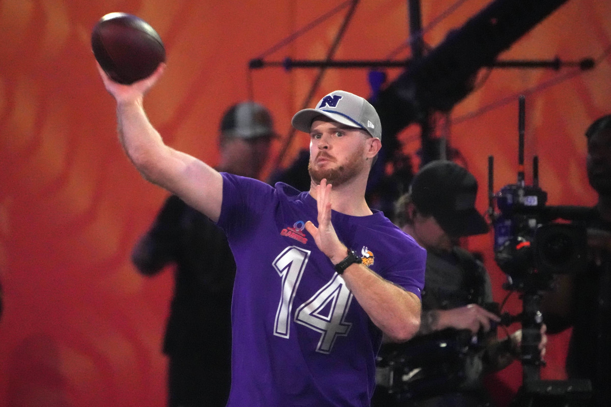 NFL insider predicts where Vikings QB Sam Darnold will play in 2025 and the landing spot makes ...