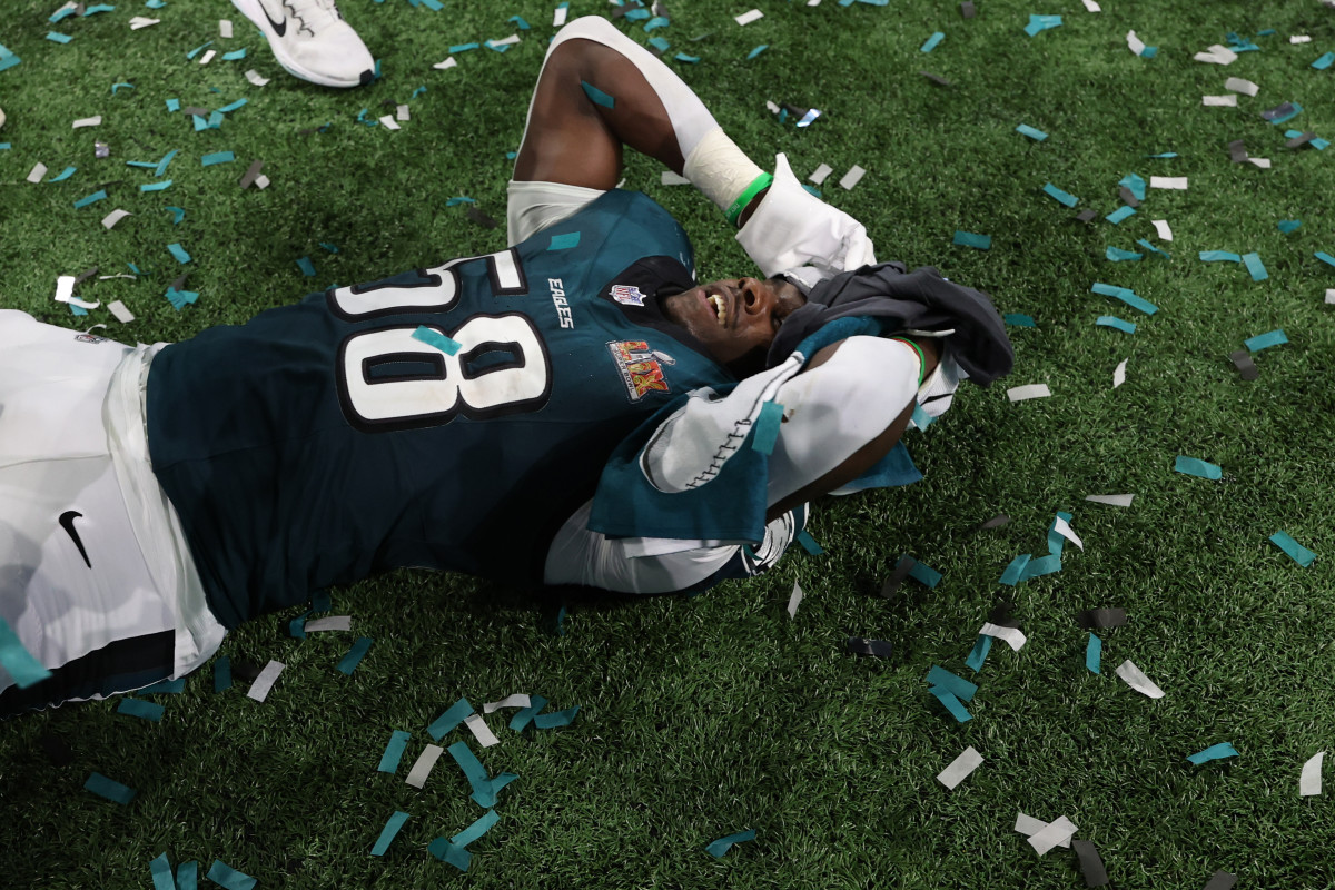 Eagles rookie defender turns fan response to NFL's Super Bowl LIX ...
