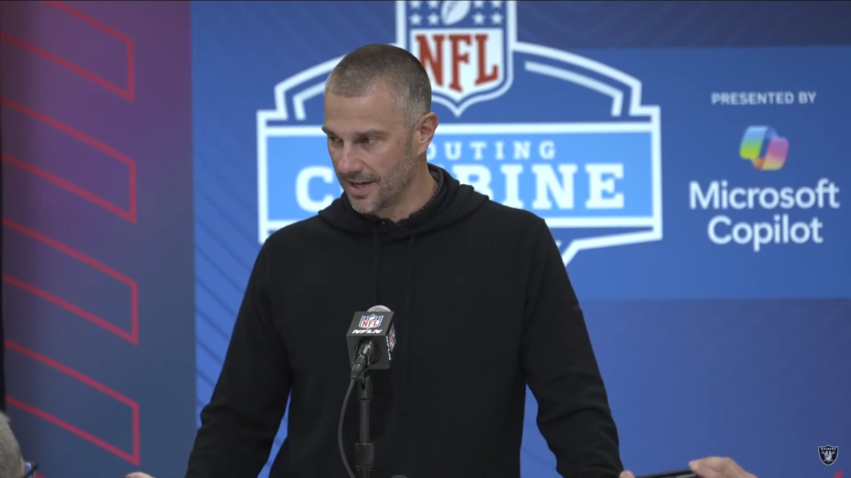 Las Vegas Raiders general manager John Spytek lays down the hammer on ...