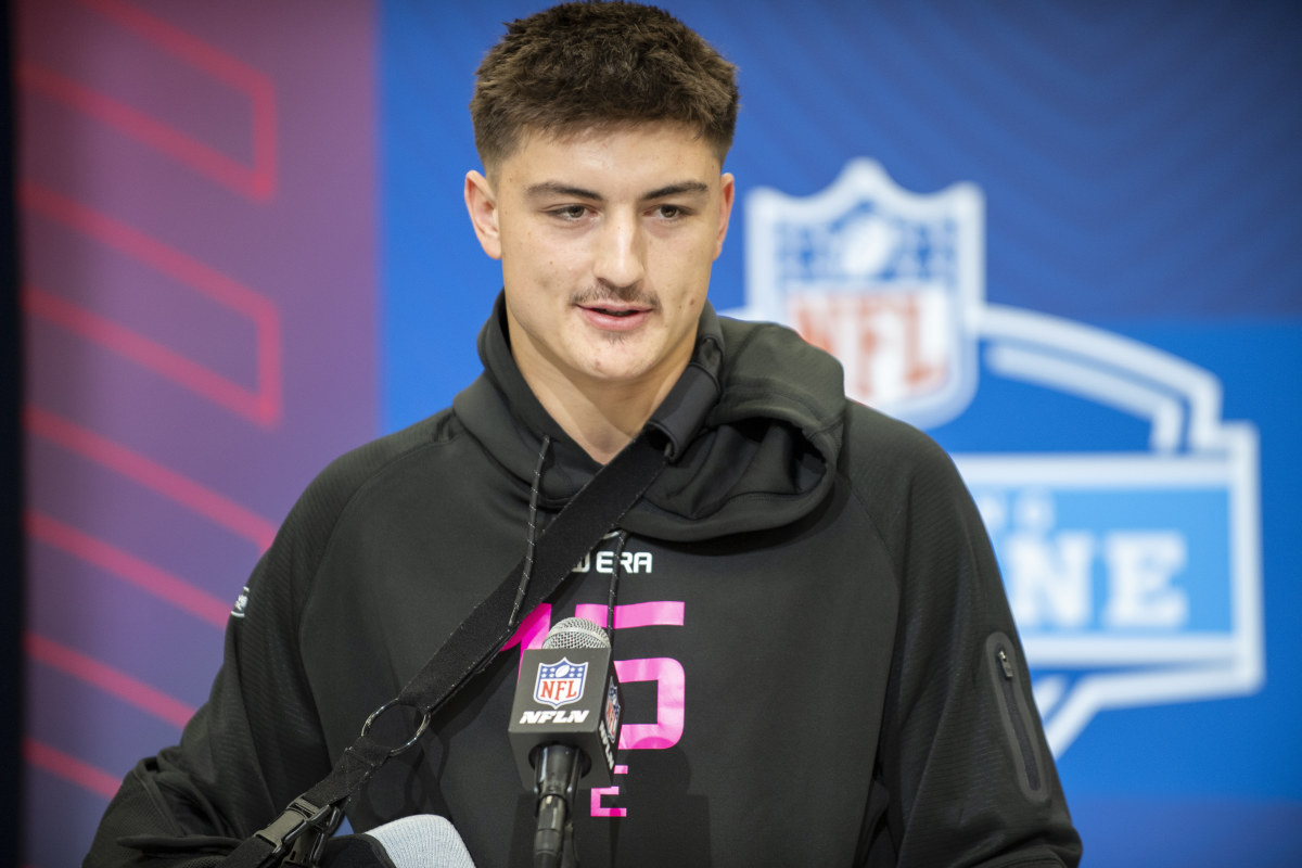 Top NFL Draft TE prospect Colston Loveland gives injury timeline on ...