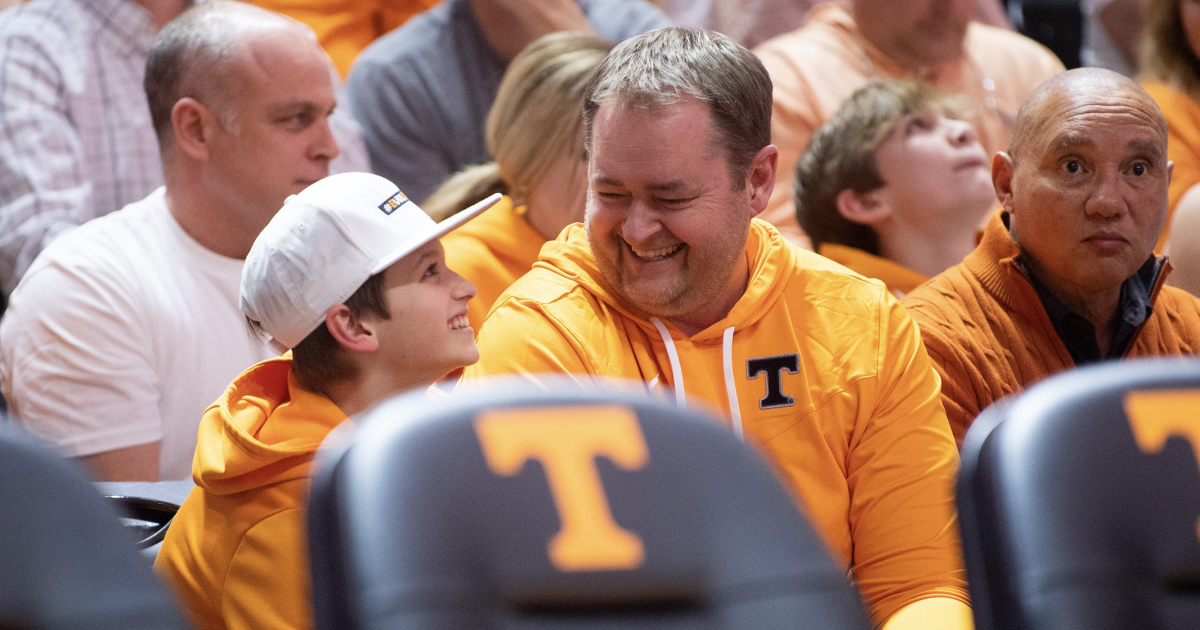 Josh Heupel delivers great quote about sitting beside Josh Dobbs' dad ...