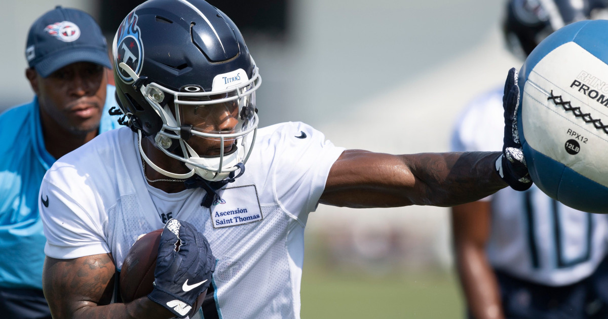 Titans wide receiver 'knows he's capable' of having a breakout season ...