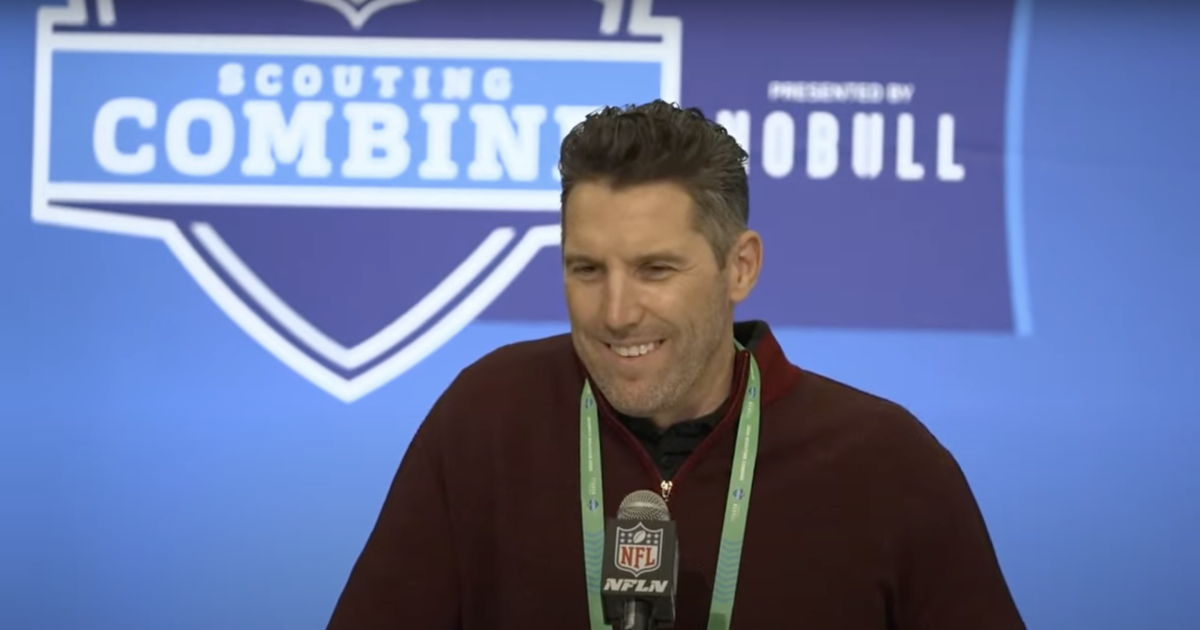 Commanders general manager Adam Peters basically confirms draft plan by ...