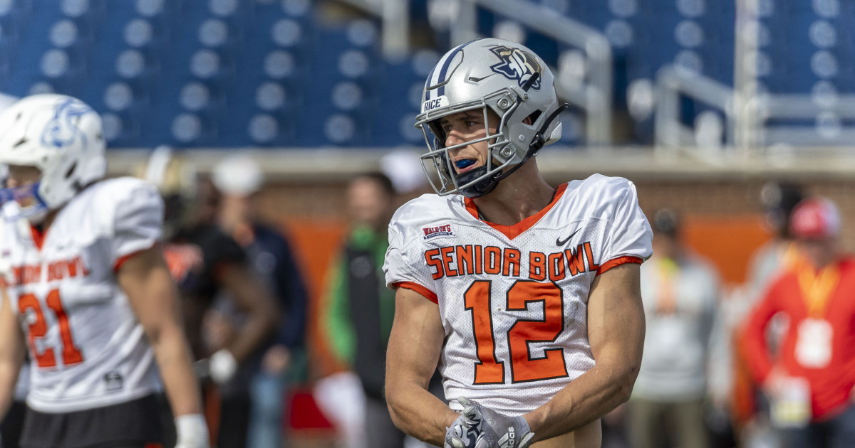 Rice WR Luke McCaffrey hosted by Denver Broncos - A to Z Sports