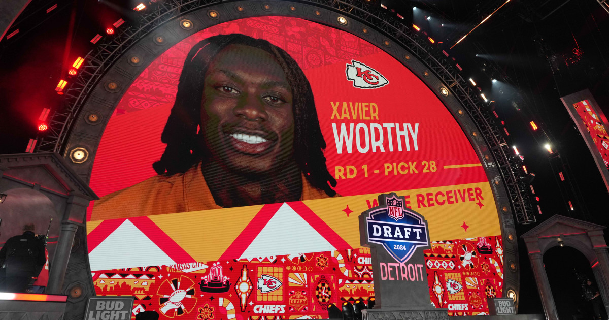 KC Chiefs WR Xavier Worthy already made a permanent commitment to the ...