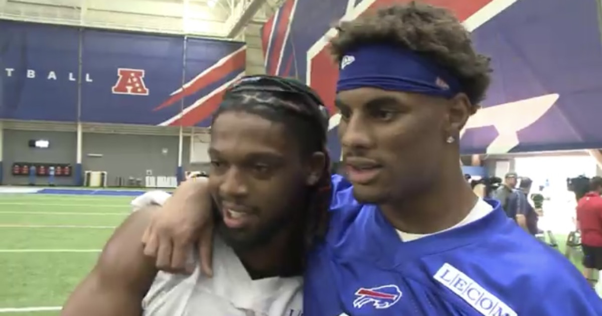 Buffalo Bills safety Damar Hamlin on Keon Coleman: You can't tell he's ...