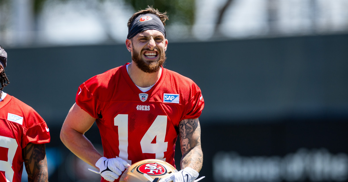 Ricky Pearsall is grasping an opportunity the San Francisco 49ers would ...