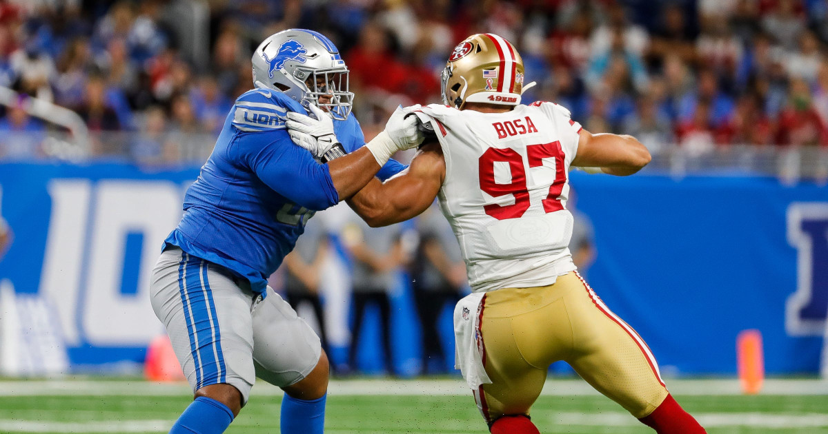 EA Sports releases Madden 25 ratings for Lions' offensive linemen and ...