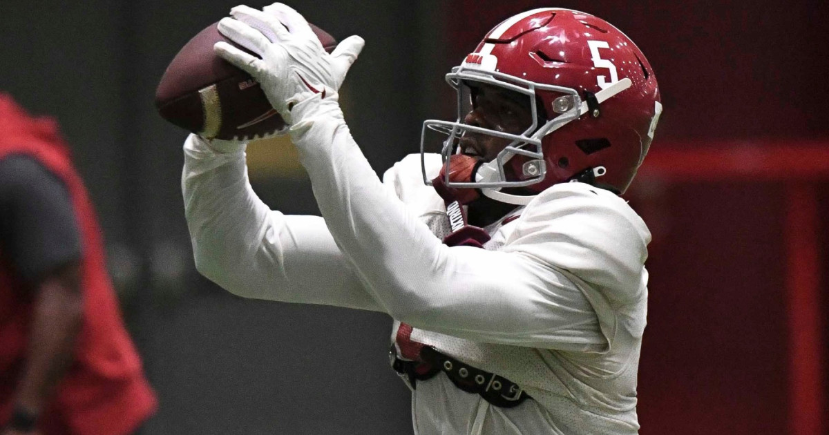 Alabama Crimson Tide Fall Camp Preview: A re-built WR room is headlined ...