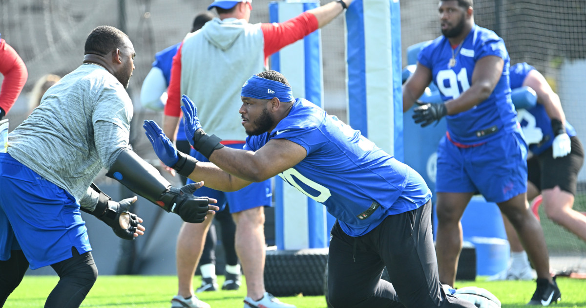 Bills head coach puts key rookie on the radar after his latest training ...