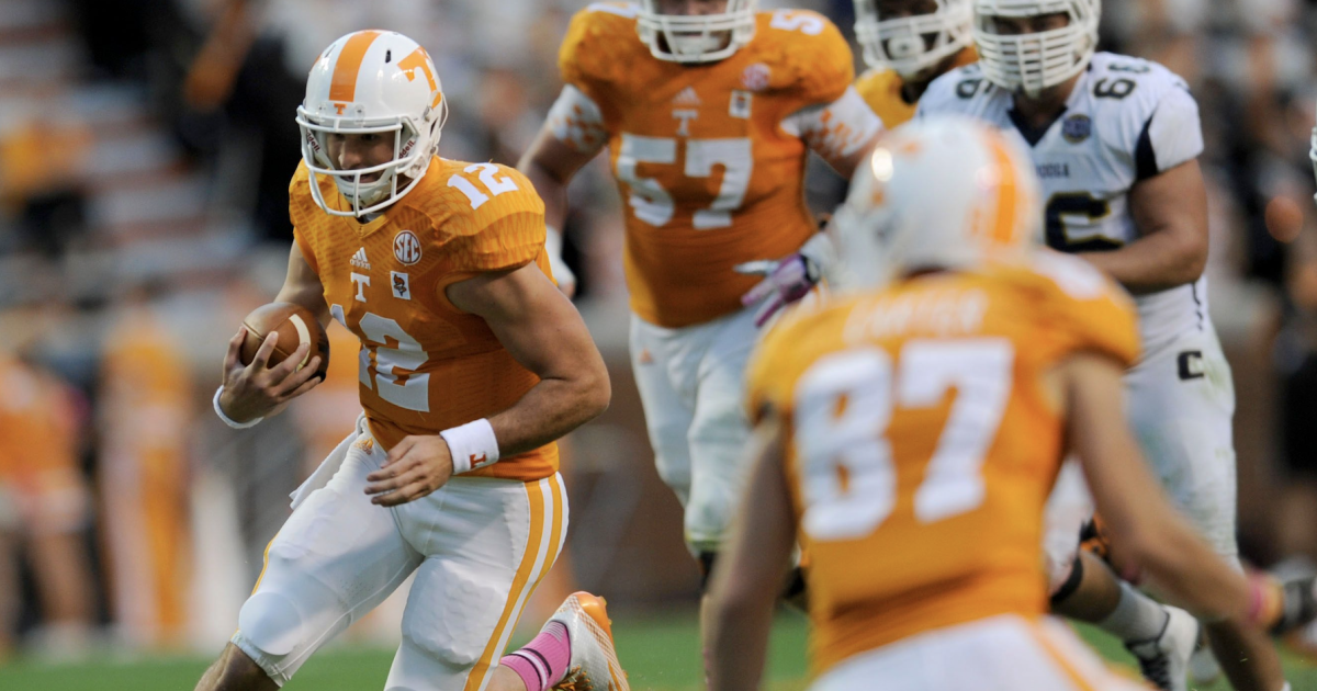Former Tennessee Vols QB released by NFL team 2 weeks after getting ...