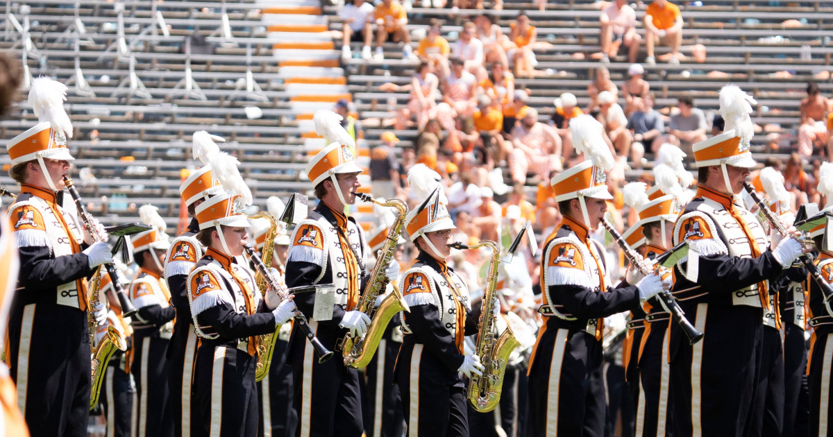 Tennessee's marching band had the perfect tribute to the 2024 baseball ...