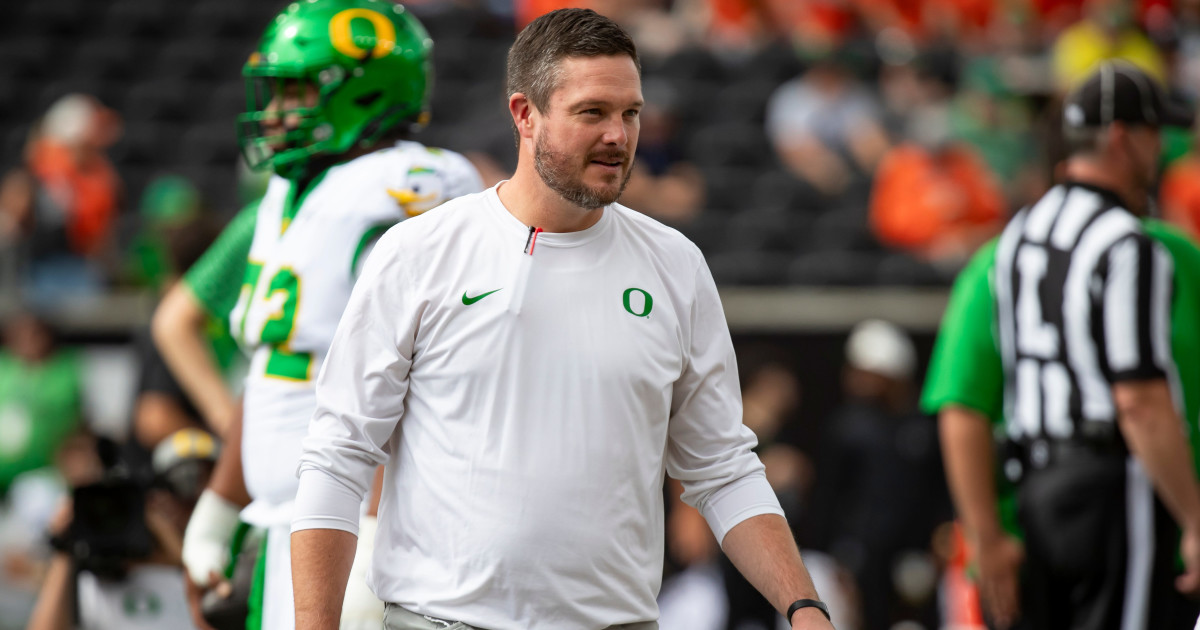 Dan Lanning's faith in Oregon's QB room comes down to Dante Moore and ...