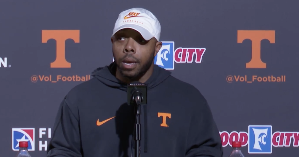 Tennessee Vols coach explains why most young running backs aren't great ...