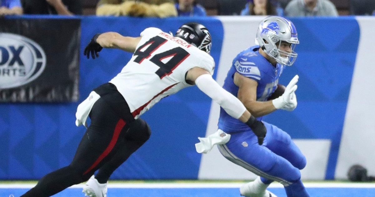 Falcons' starting LB Troy Andersen injured vs. Lions - A to Z Sports