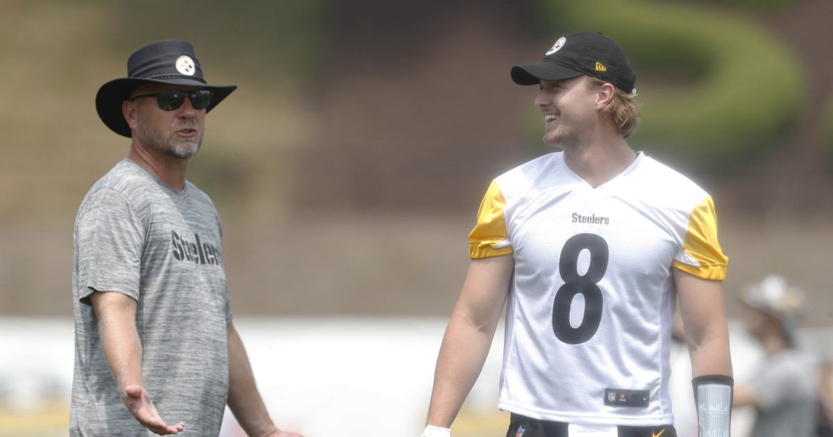 Steelers' Kenny Pickett and Matt Canada send mixed messages on Pickens ...