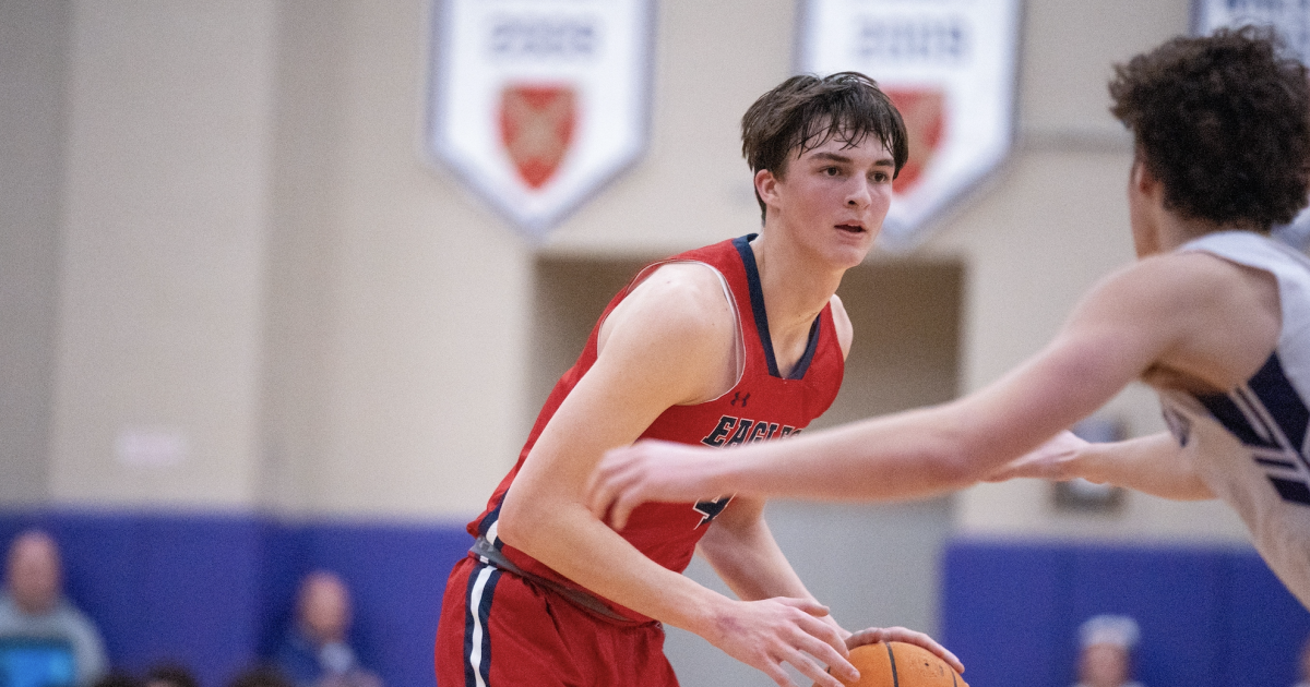 5-star QB George MacIntyre shows off basketball skills after committing ...