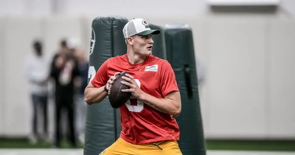 New Packers quarterback wins fans over early by sharing the perfect ...
