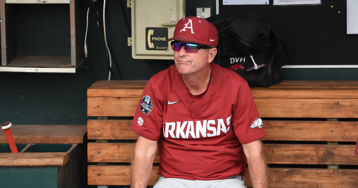 Arkansas Razorbacks celebrate with their fans in a way you don't ever ...