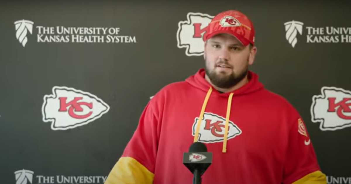 Chiefs OL Mike Caliendo speaks on potentially uncomfortable practice ...