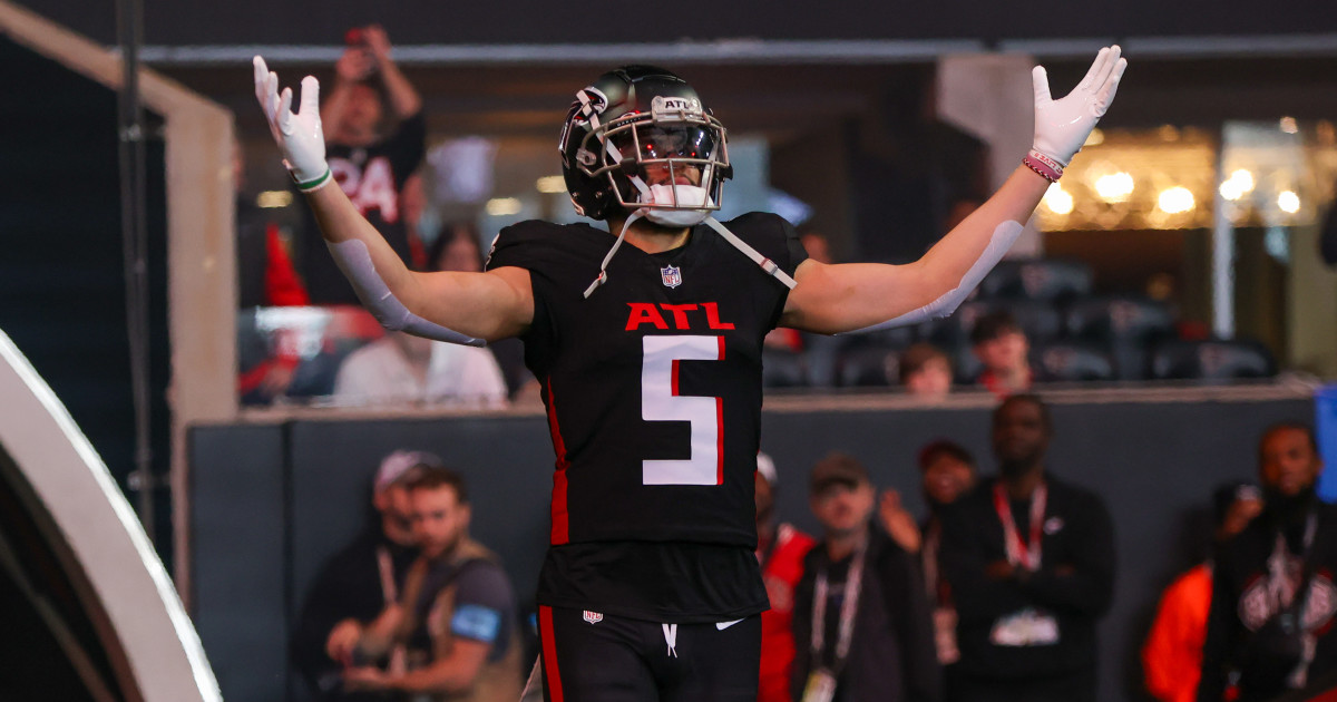 NFL analysts debate what Atlanta Falcons WR Drake London's stat line ...