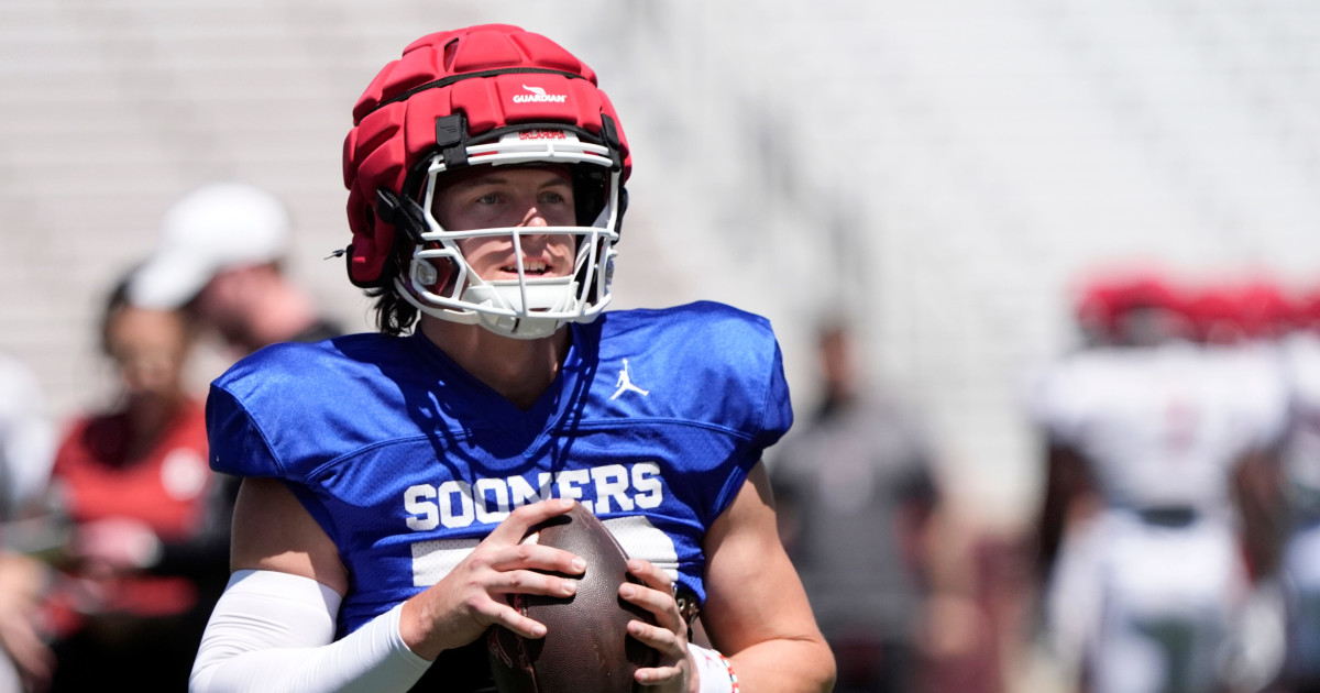 NFL Draft analyst tabs Oklahoma Sooners quarterback John Mateer as ...