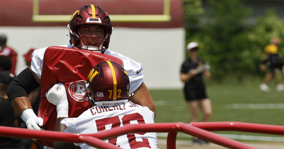 Commanders rookies have a clear path to making a big impact in training ...