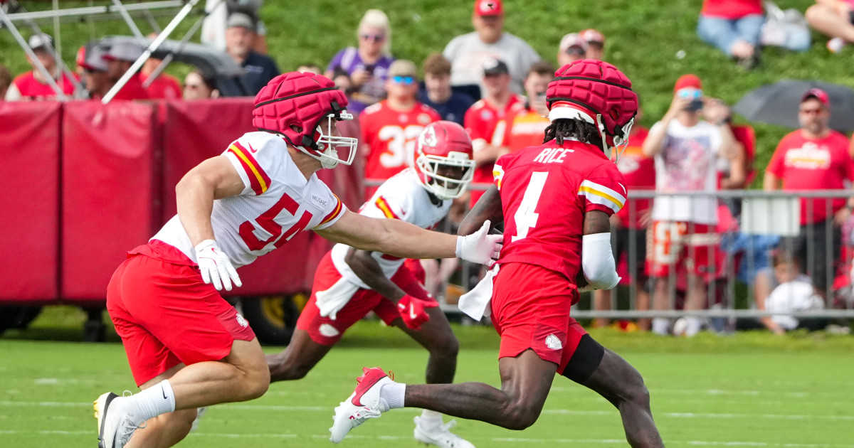 Chiefs Training Camp Observations Day 3: Rice, Worthy, Brown settling ...