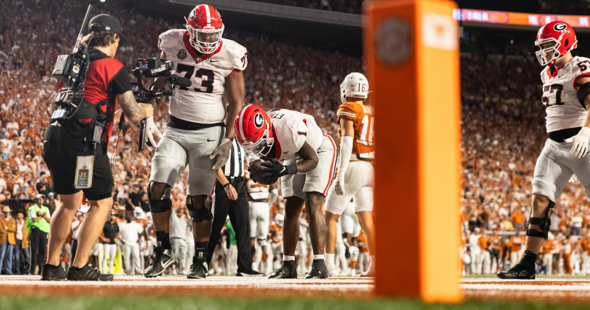 Georgia-Texas does monster TV ratings and takes top spot as most-watched college football game ...