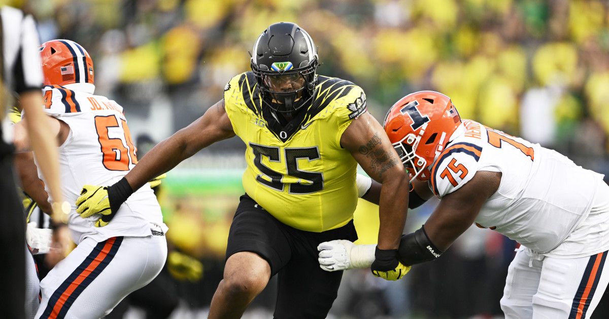 Oregon DT Derrick Harmon 2025 NFL Draft Profile - A to Z Sports
