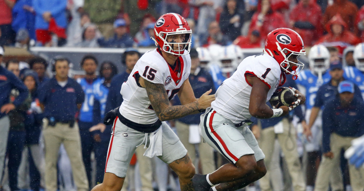 Georgia rules out lead rusher Trevor Etienne ahead of must win ...