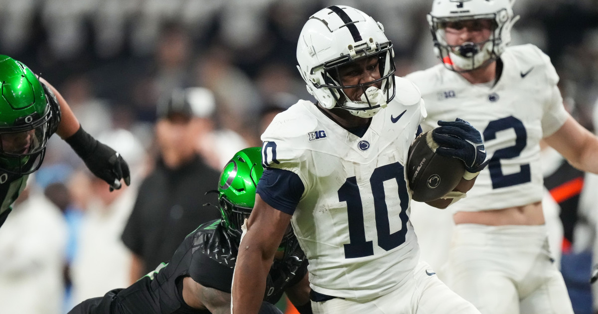 Penn State RB Nicholas Singleton 2025 NFL Draft Profile - A to Z Sports