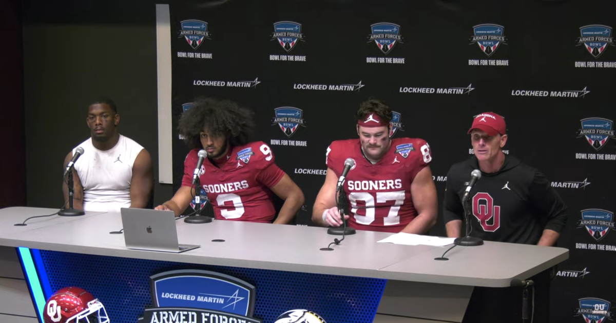 Oklahoma Sooners head coach Brent Venables lets it all out when talking ...