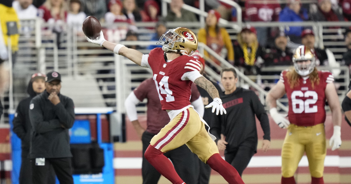 'Sponge' Ricky Pearsall soaks up plaudits after 49ers rookie's breakout ...