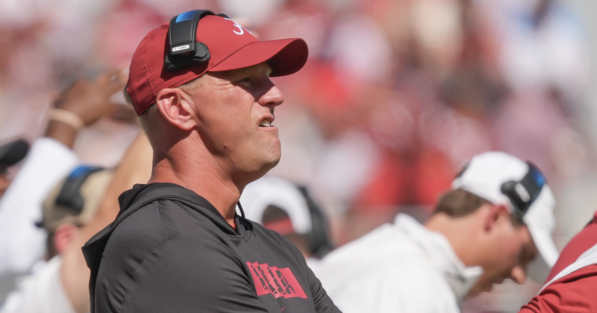 ESPN offers harsh criticism of Alabama Crimson Tide head coach Kalen DeBoer after his first ...