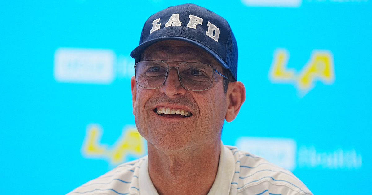 Los Angeles Chargers give Jim Harbaugh a reason to smile in a new 2025 ...