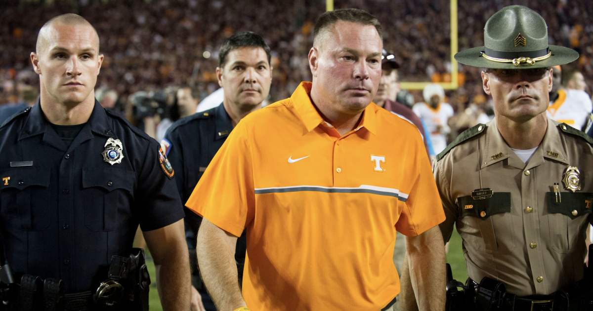 'We had nailed it pretty good' - Butch Jones is still making excuses ...