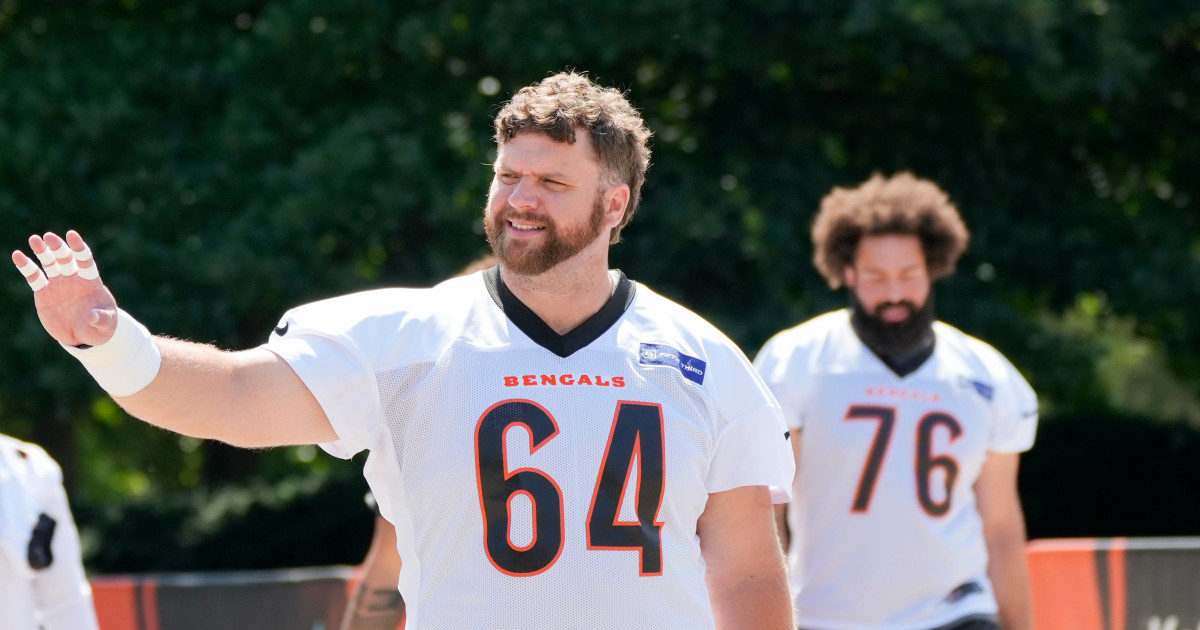 Ted Karras sends a message to Bengals fans while taking part in famous ...