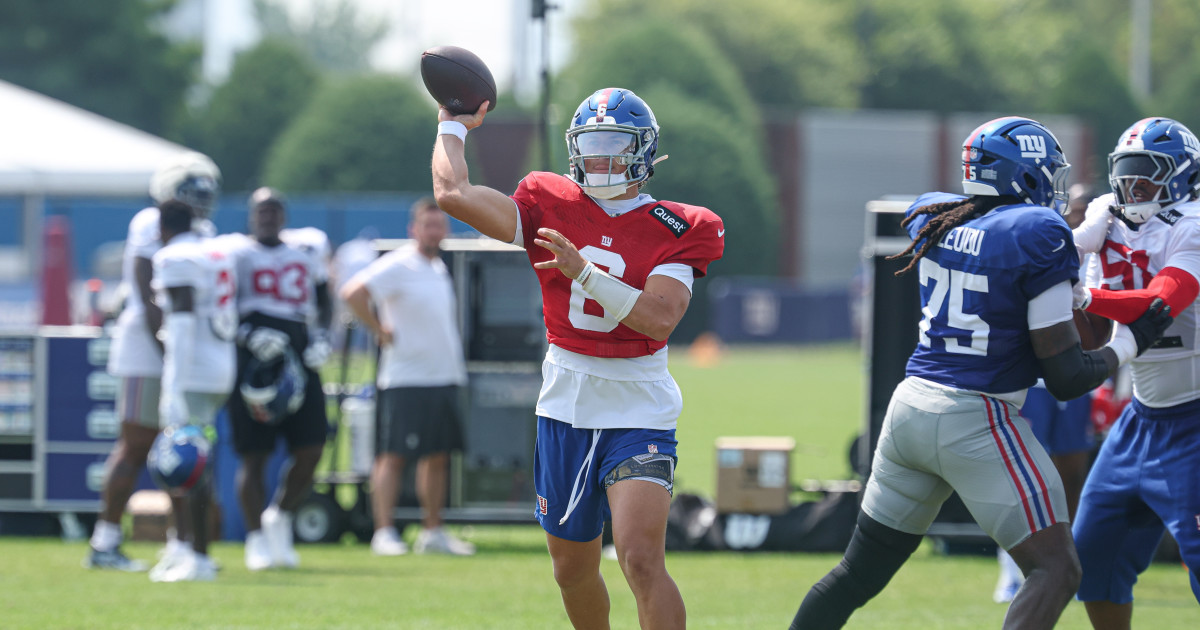 New York Giants release first unofficial depth chart ahead of preseason ...