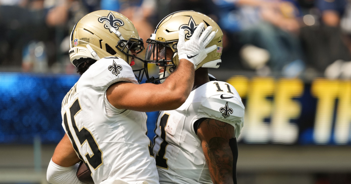 Saints' surprising trade for Devaughn Vele will unexpectedly cost one player his job following ...