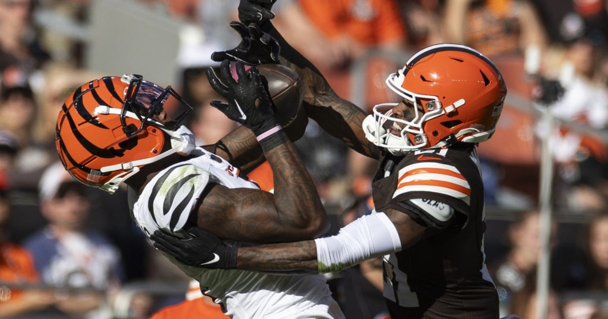 Browns CB Denzel Ward may have just barked up the wrong tree ahead of Cleveland hosting Joe ...