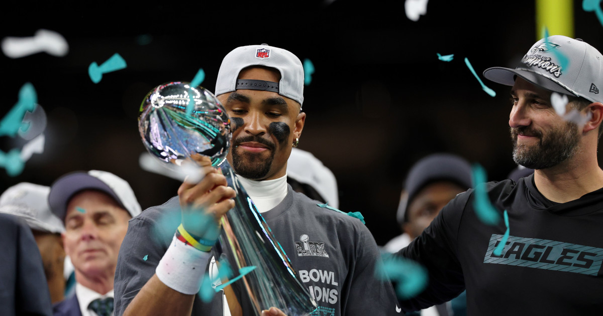 Eagles reveal new Super Bowl LIX banner at Lincoln Financial Field ...