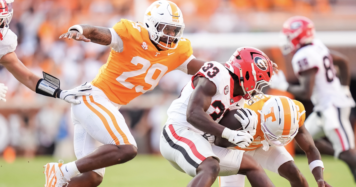 Georgia Bulldogs running back makes it clear how he feels about Vols ...