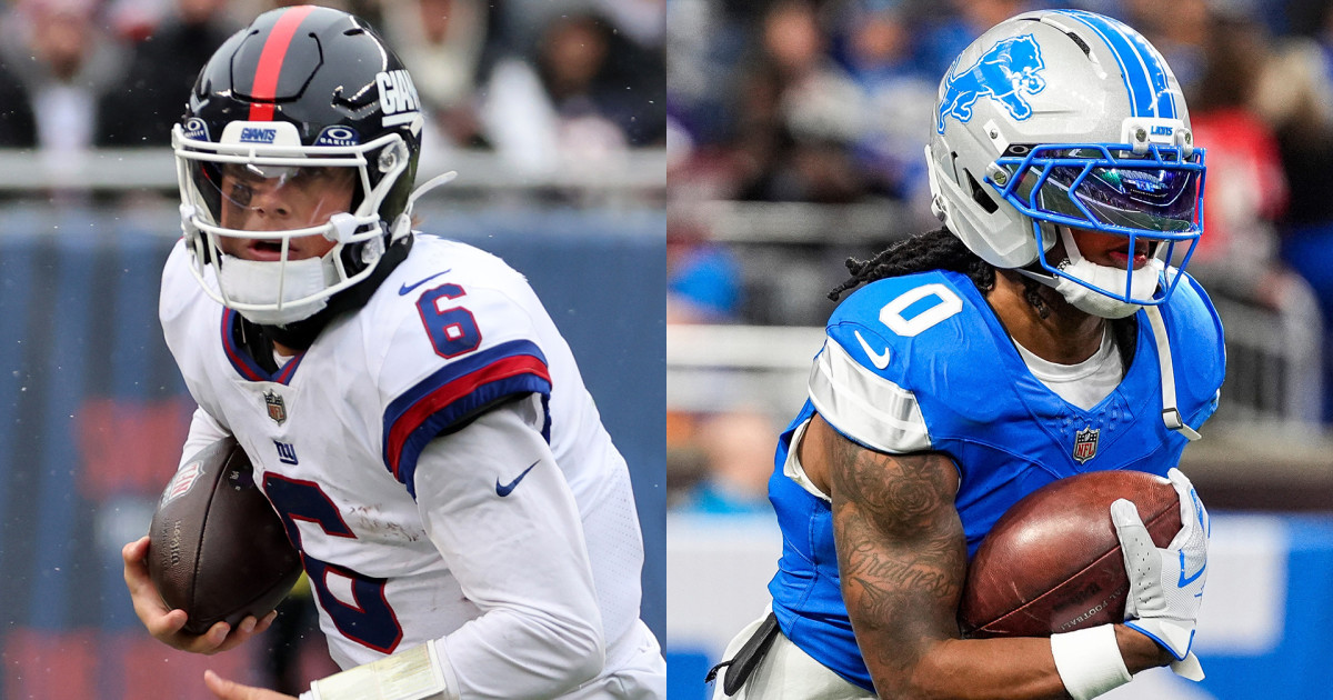 Giants vs. Lions NFL Week 12 broadcast map: How to watch New York vs ...