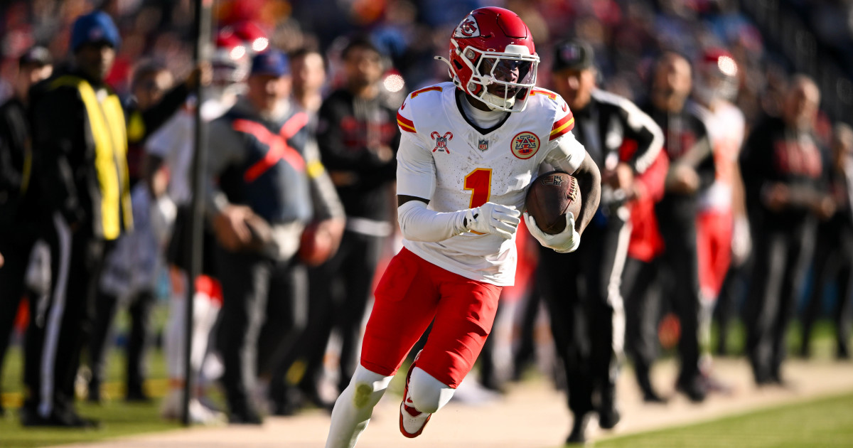 Chiefs WR Xavier Worthy takes care of business everyone knew was coming ...