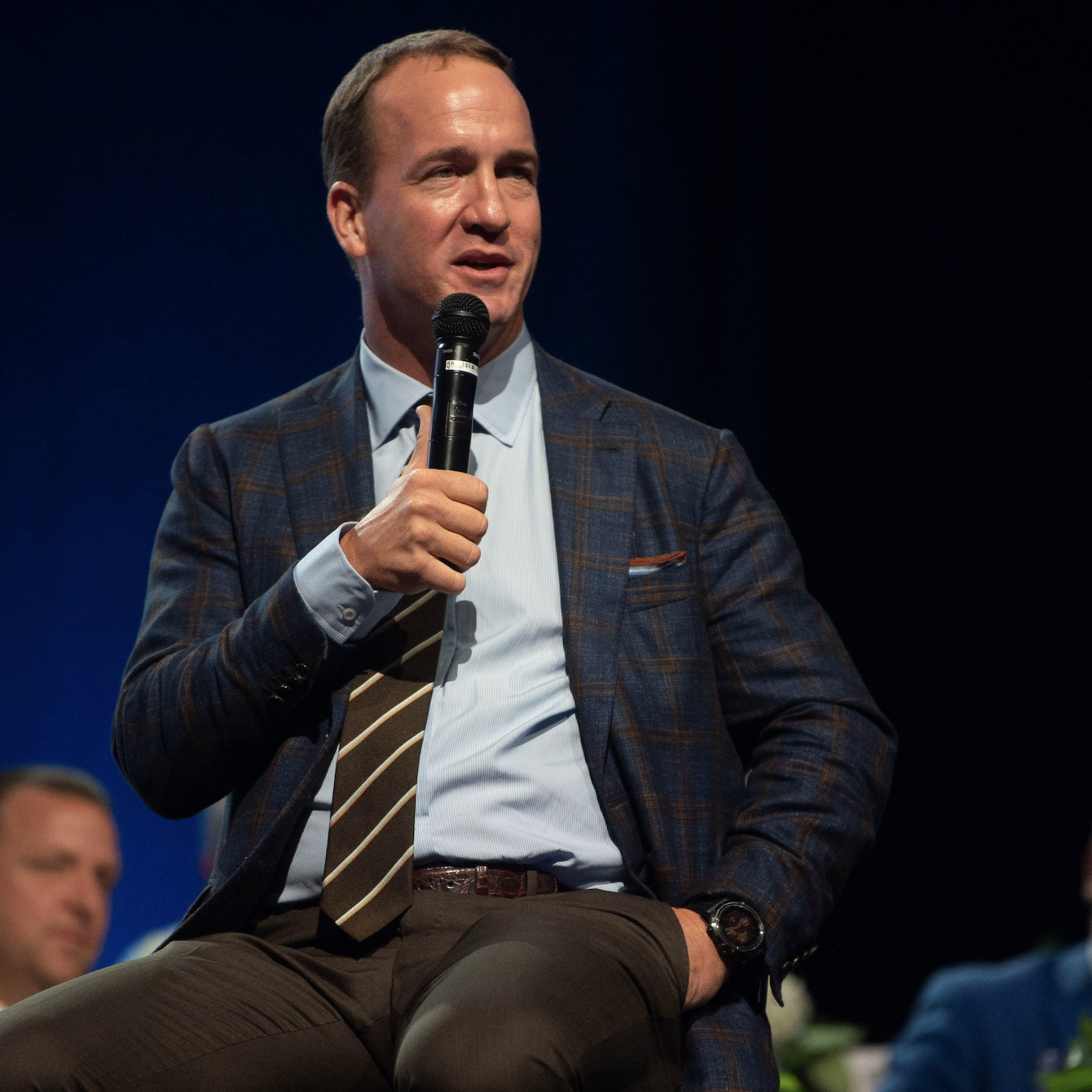 Peyton Manning made some comments right in front of Caleb Williams that ...