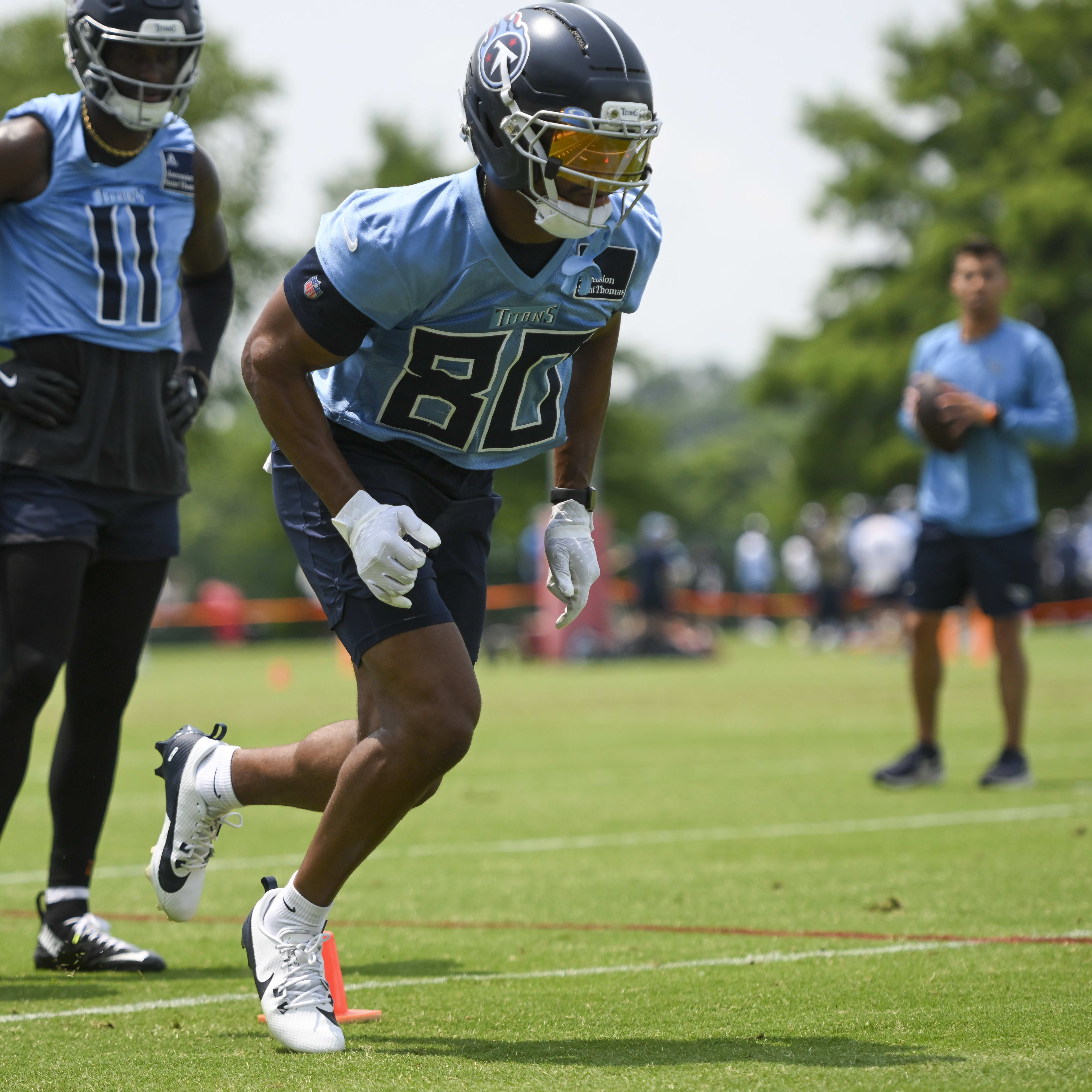 Titans 53-Man Roster 2025: The WR roster lock you don't know about, the battle for the seventh ...