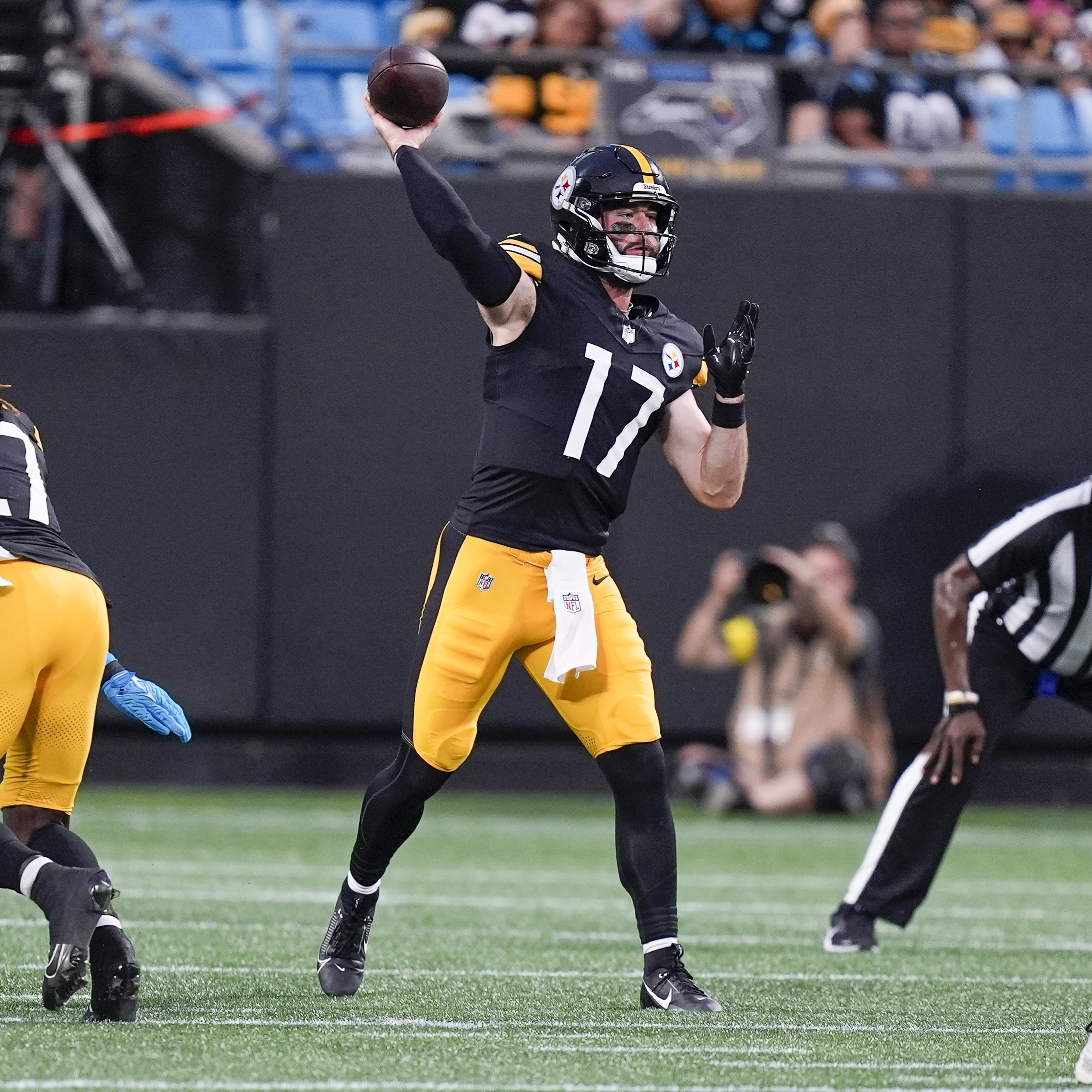 Mason Rudolph may have become a key trade asset for the Steelers after ...
